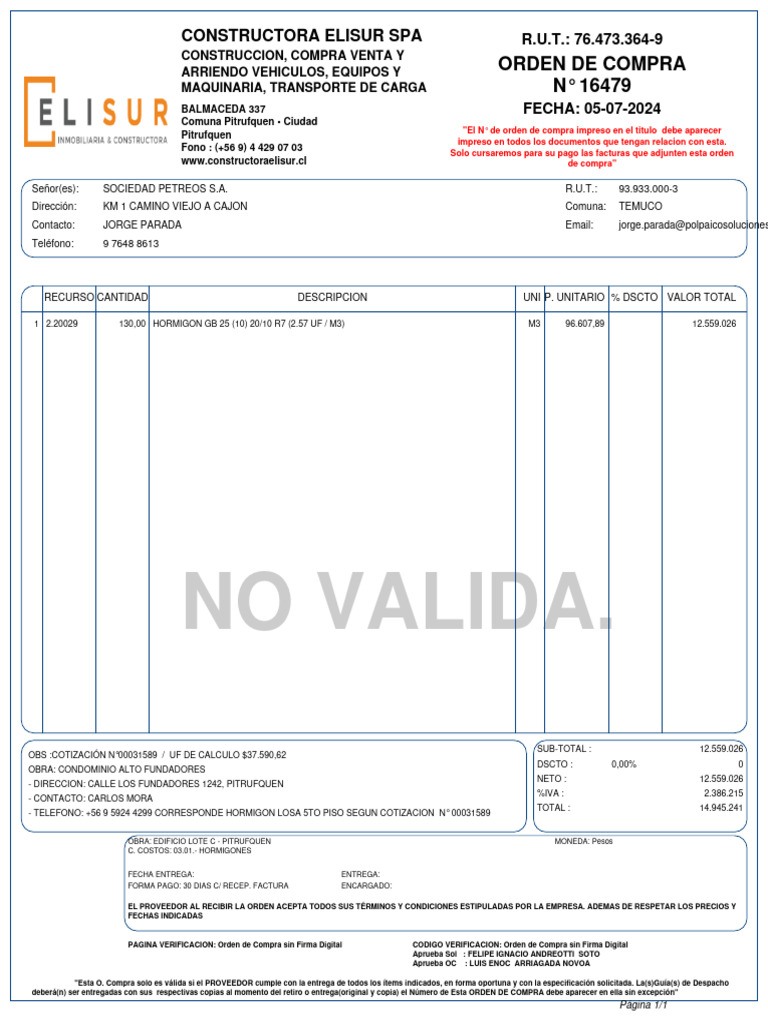 Oc 16479 Petreos R7 | PDF