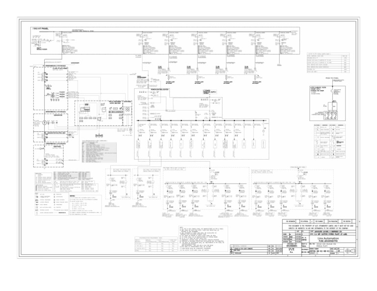 Single Line Diagram, Rev-02 (27.06.22) - Linx Model | PDF