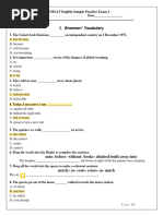 AzBio Sentence Test Score Sheets | PDF | Syllable | Consonant