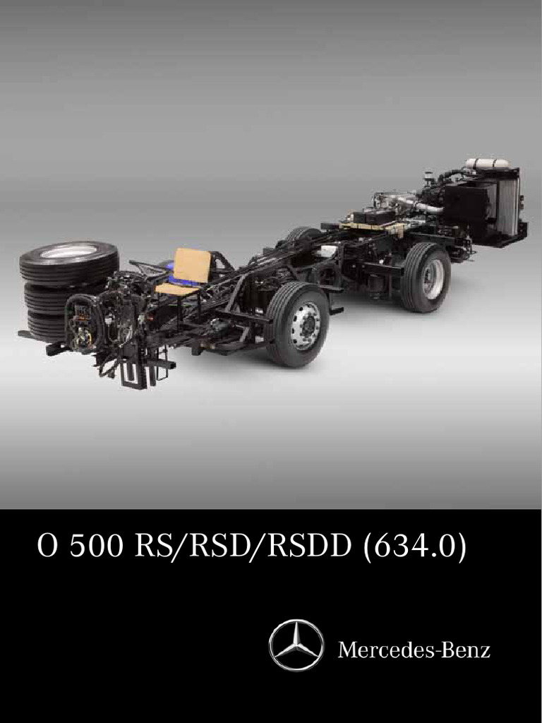 Manuial de Operación O 500 RS RSD RSDD | PDF | Mercedes Benz | Diesel