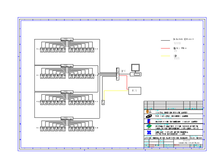 Communication Network Diagram | PDF