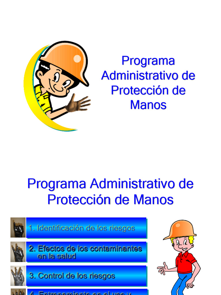 EPP - Protección de Manos | PDF | Guante | Piel