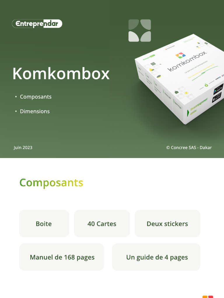 Composants Komkombox | PDF