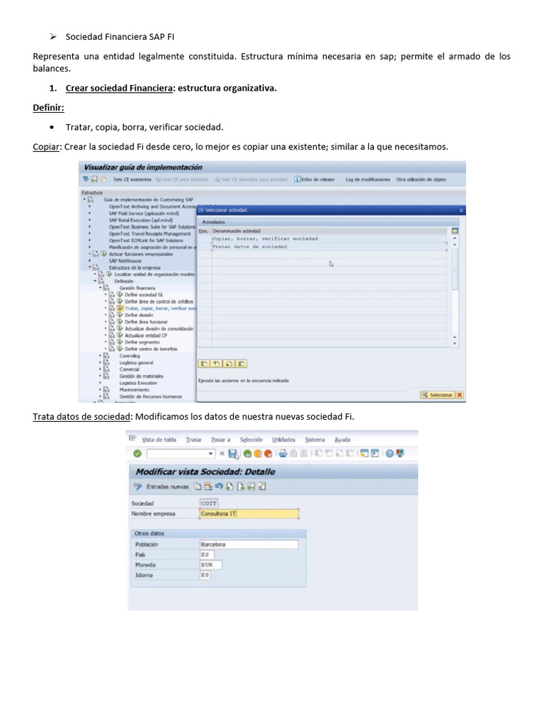 Curso Basico Modulo Fi Sap | PDF | Contabilidad | Moneda