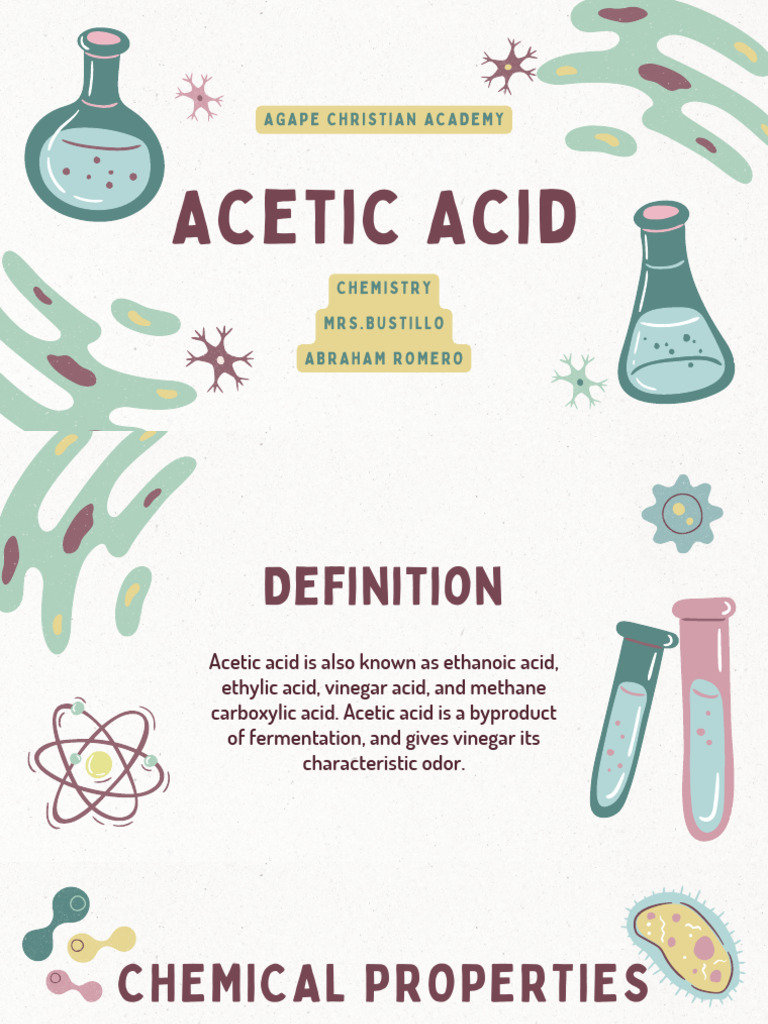 Acetic Acid | PDF | Nuclear Physics | Radioactive Decay