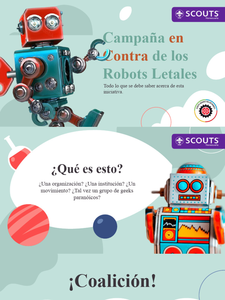 Campaña contra Robots Letales: Iniciativa Global | PDF