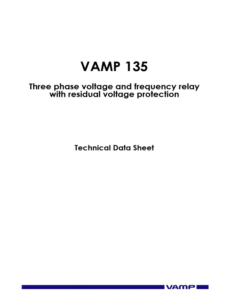 VP135 En002 | PDF | Relay | Computer Engineering
