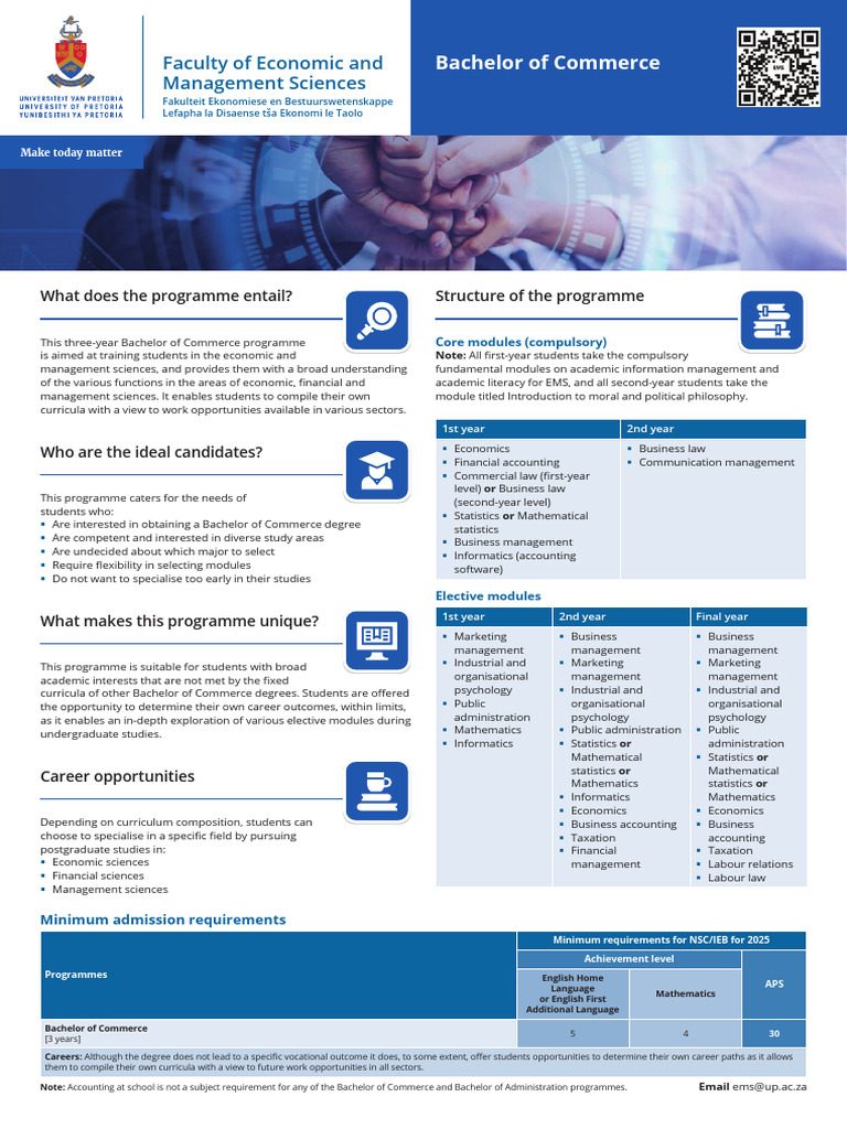 Up Ems-2025 Infographic Bachelor-Of-commerce Web - zp246974 | PDF ...