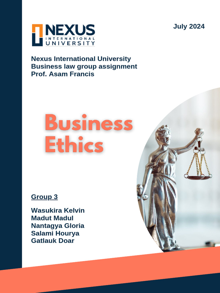 Business Ethics Presentation | PDF | Morality | Business Ethics