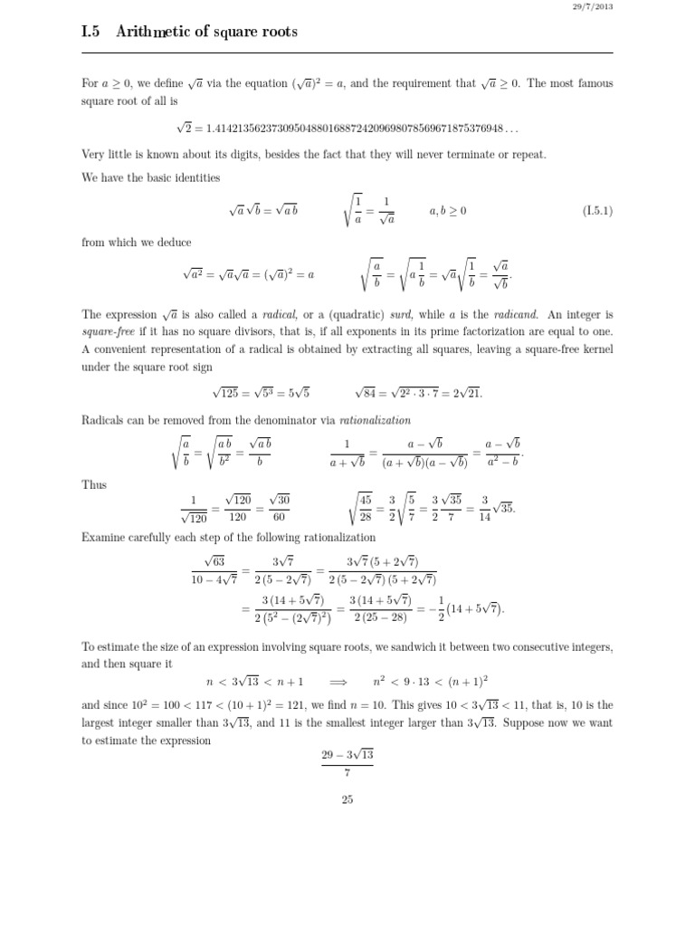 Guia2 - Expresiones Algeb | PDF | Square Root | Mathematics