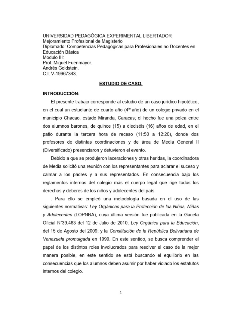 Universidad Pedagógica Experimental Libertador | PDF | Venezuela