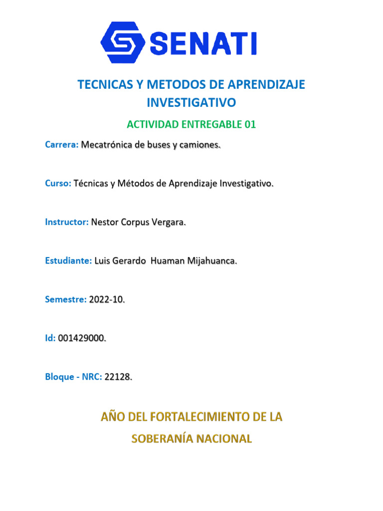 Tecnicas y Metodos de Aprendizaje Investigativo | PDF | Aprendizaje | Cognición