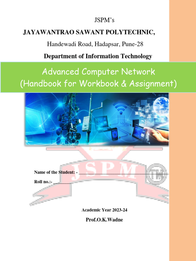 ACN Workbook & Assignment | PDF | I Pv6 | Ip Address