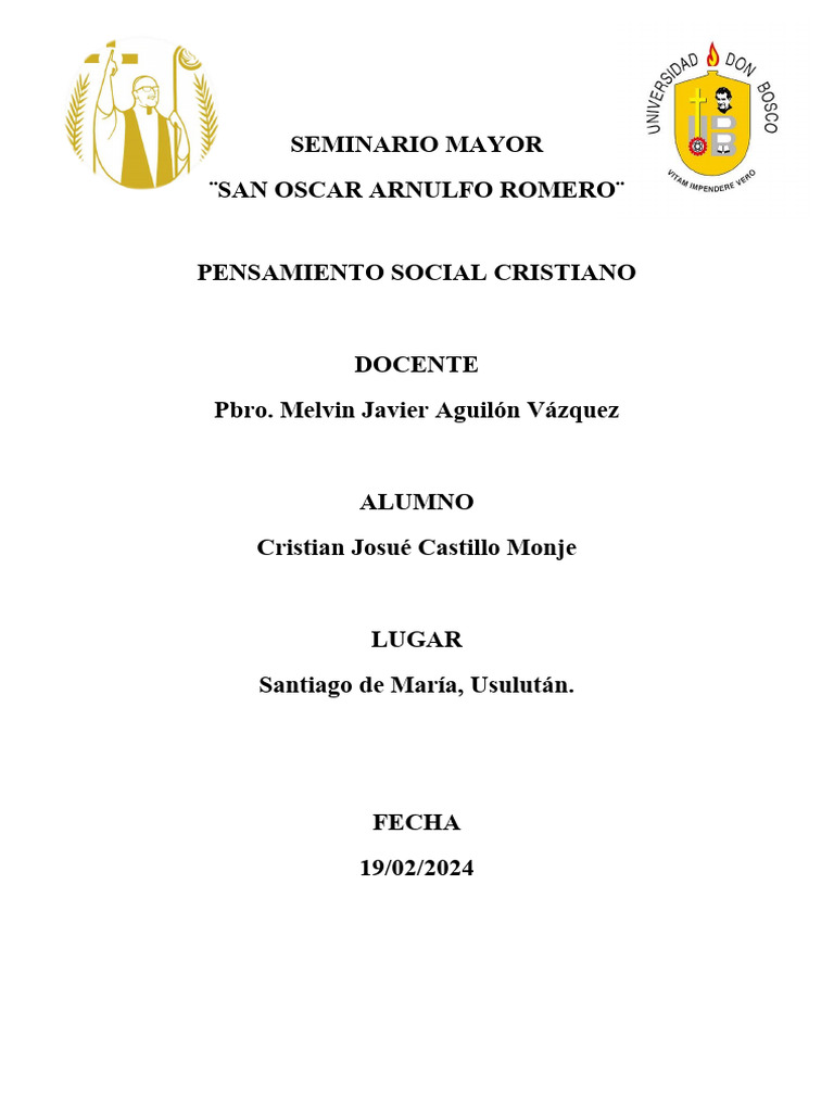Reflexiones sobre Quadragesimo Anno | PDF | Historia | Religión y ...