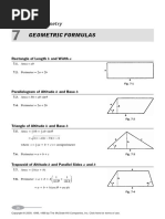 8th Grade STAAR Math Reference Sheet | PDF