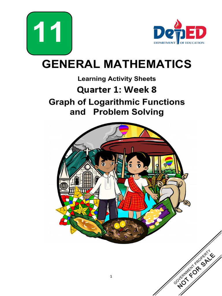 q1 w8 Lc1 Lasmath Gen Math | PDF | Function (Mathematics) | Logarithm
