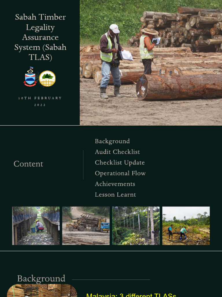Sabah Timber Legality Assurance Overview | PDF | Business