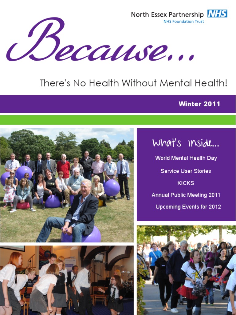 Because... There's No Health Without Mental Health | PDF | Mental ...