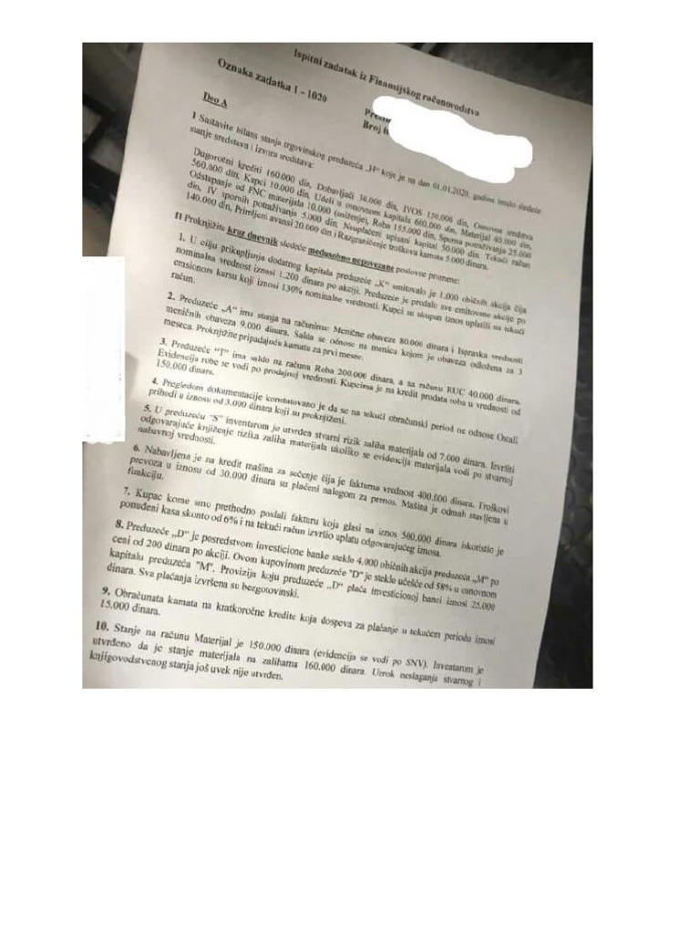 Zadatak Oktobar 2020-Grupa 1 | PDF