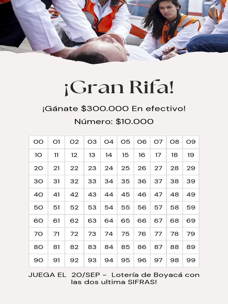 Rifa de 300 Números y Sifras | PDF