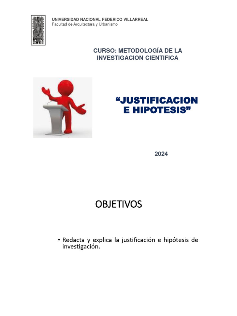 Clase 4 Justif e Hipotesis 2024 | PDF | Hipótesis | Teoría