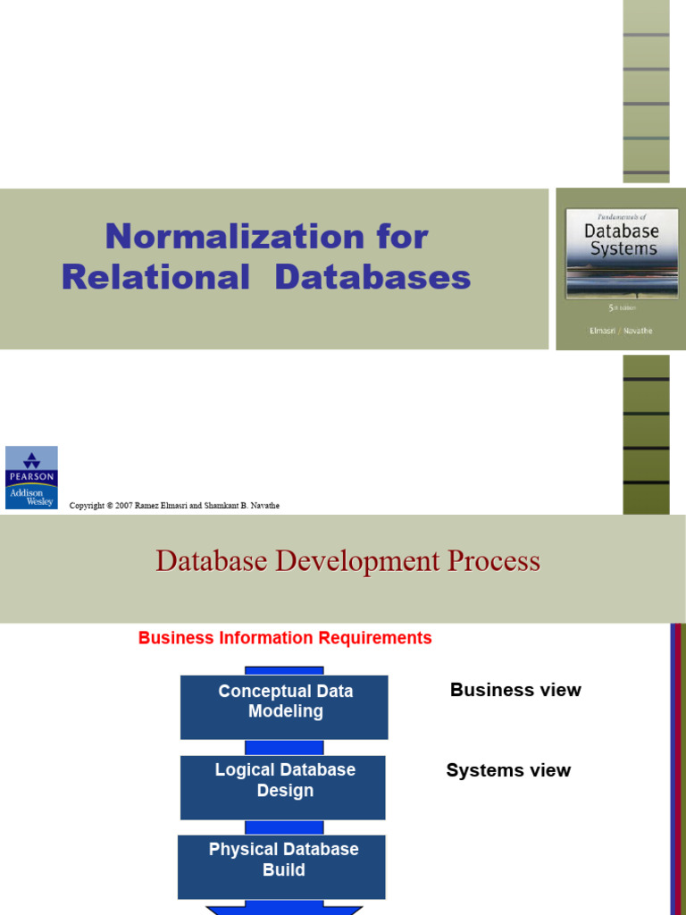 Day 7 Normalization For Relational Databases | PDF | Computing | Data Management Software
