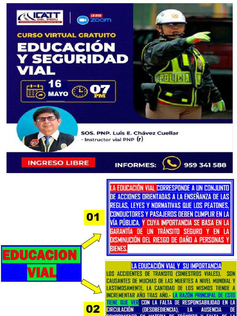 Cultura de Prevención Vial | PDF | Accidente de tráfico