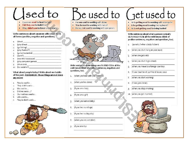 Used To Writing | PDF