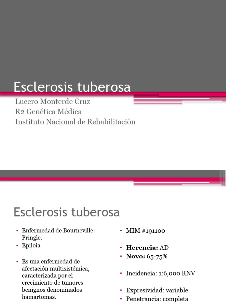 Esclerosis Tuberosa | PDF | Biología Celular | Biología