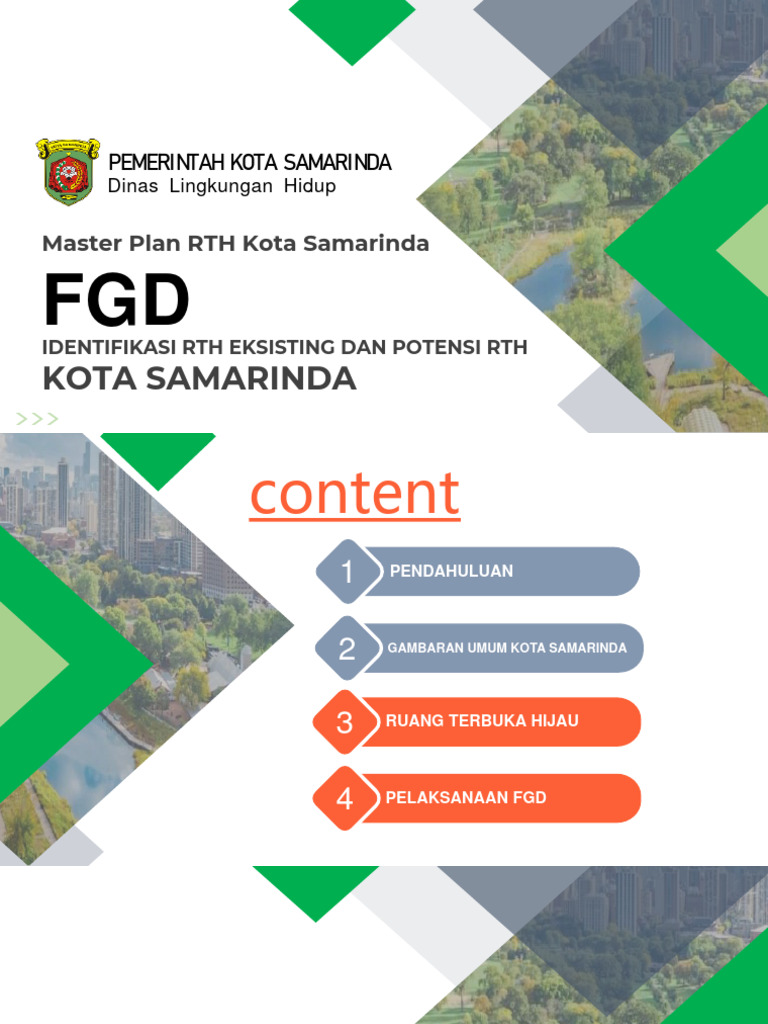 FGD Masterplan RTH | PDF