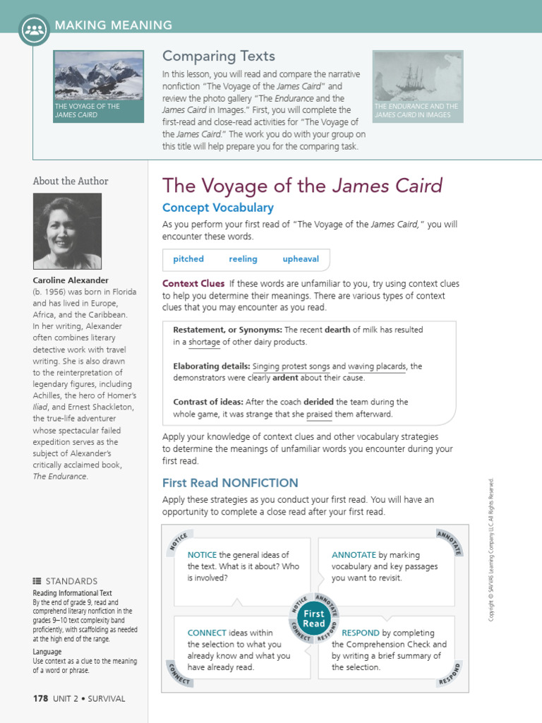 The Voyage of The James Caird | PDF