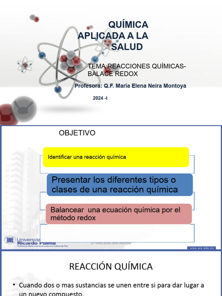 Re Acci Ones | PDF | Redox | Química