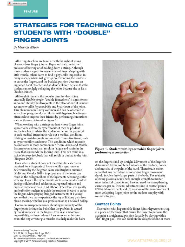 Over Flexibility | PDF | Hand | Finger