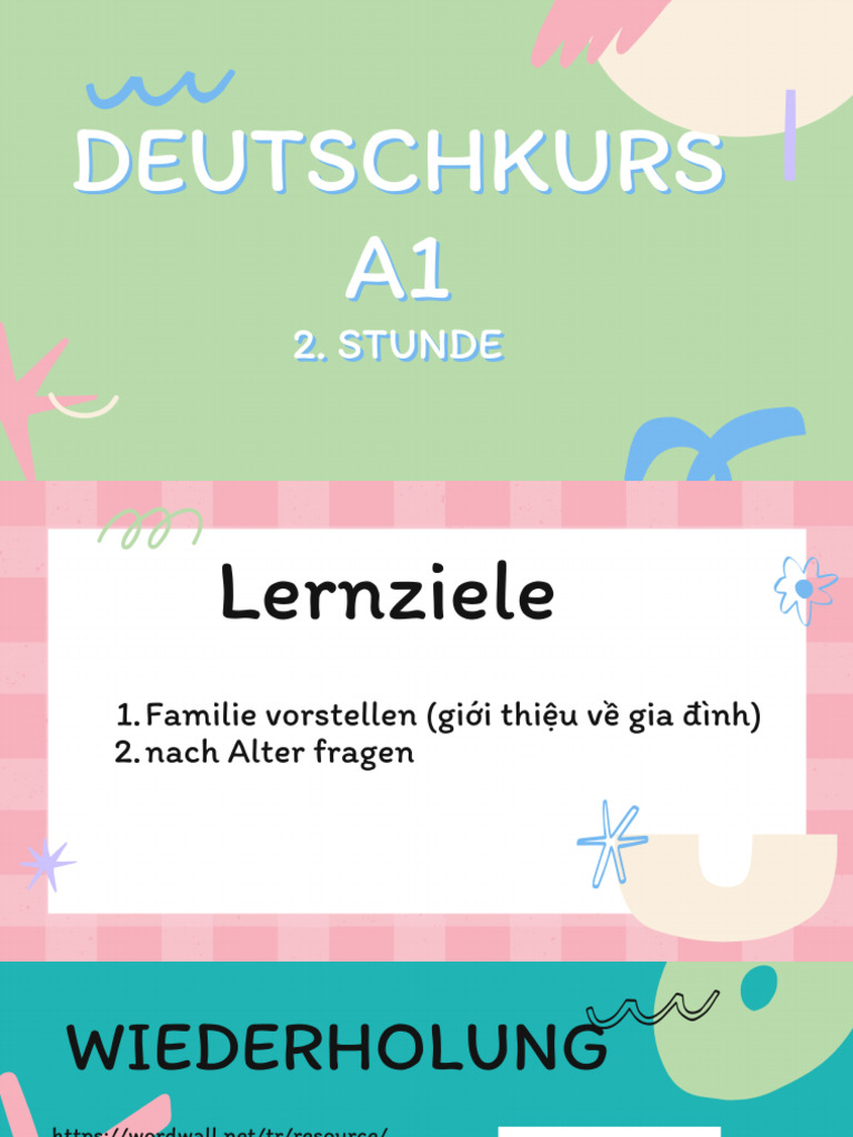 Deutschkurs A1 | PDF