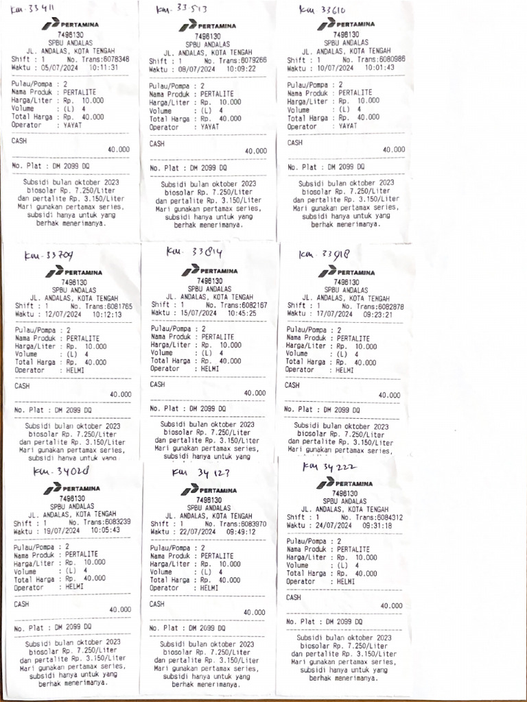 BBM 05-07 Sampai 24-07-2024 | PDF