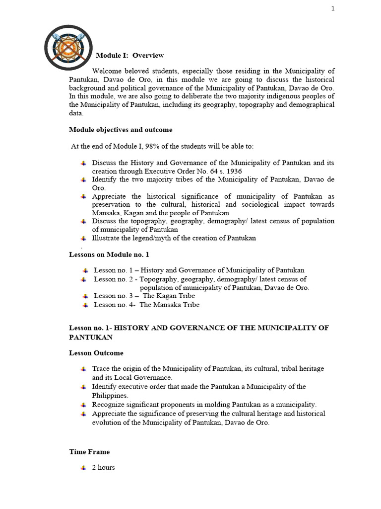 LHG Modules 1 | PDF