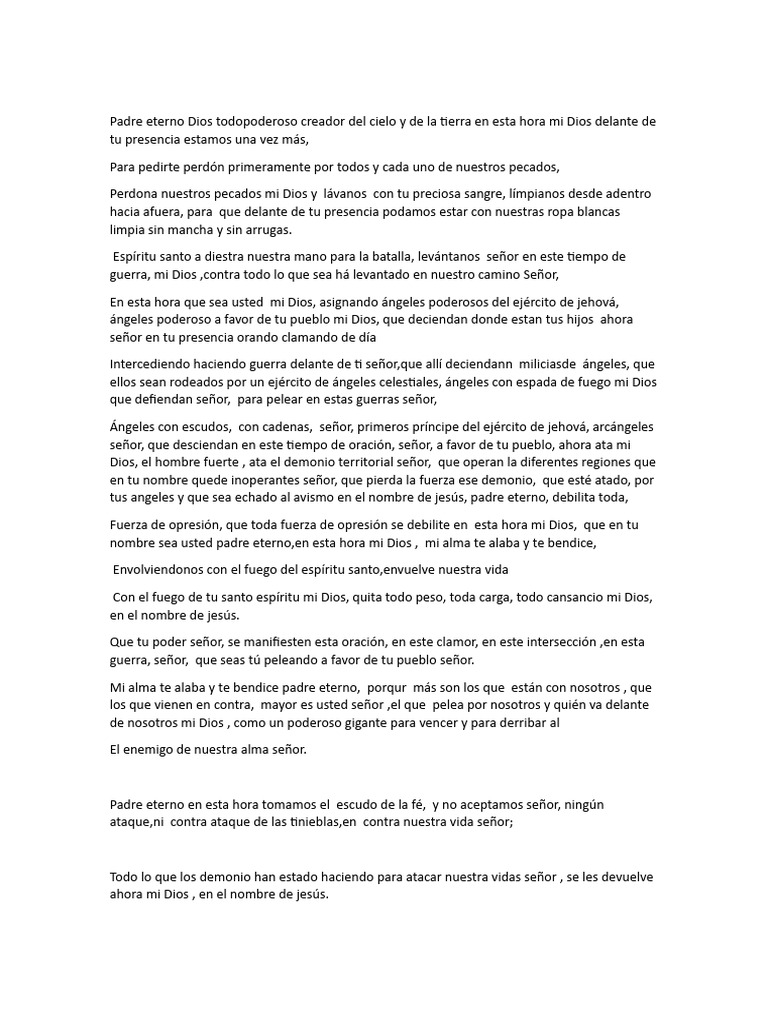 Poderosa Oracion para Devolver Todo, y Que Caigan en Sus Propias Trampa ...