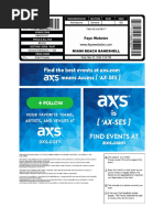 BSS Ticket Shop Calculator | PDF | Games & Activities