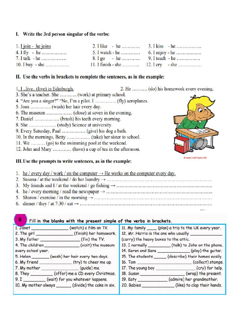 Simple Present | PDF