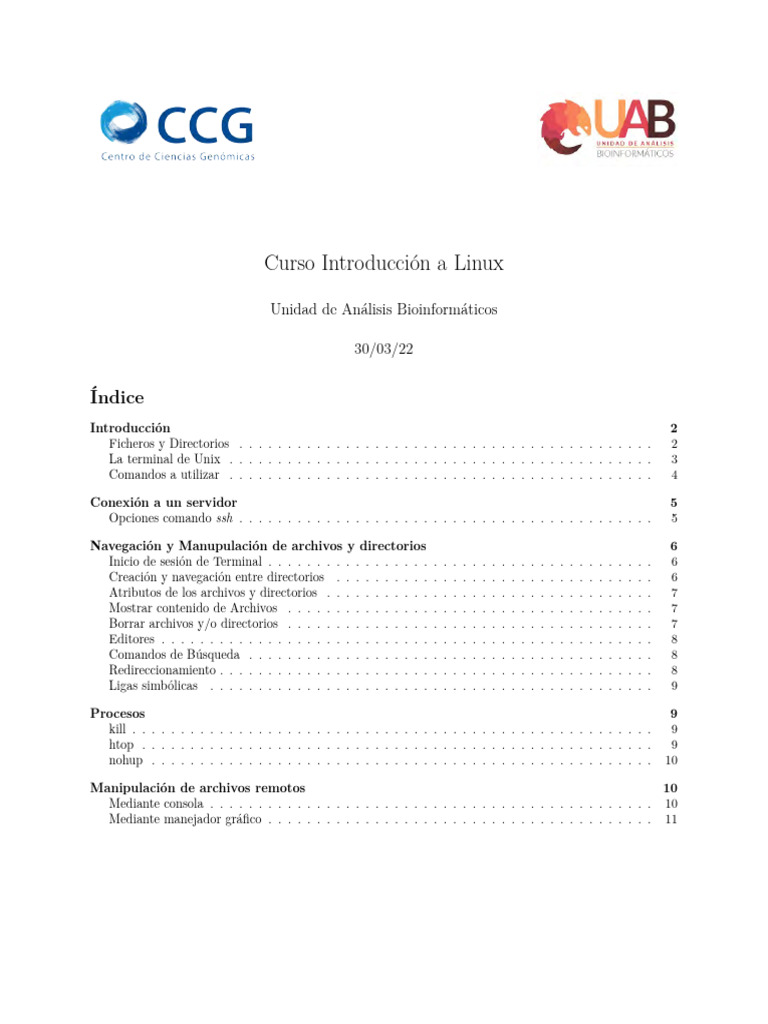 Introduccion Linux V1 | PDF | Archivo de computadora | Informática