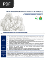 FORM - PICA - Problem Identification Corrective Action | PDF