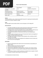Fanshawe College Grading System Overview | PDF | Grading (Education ...