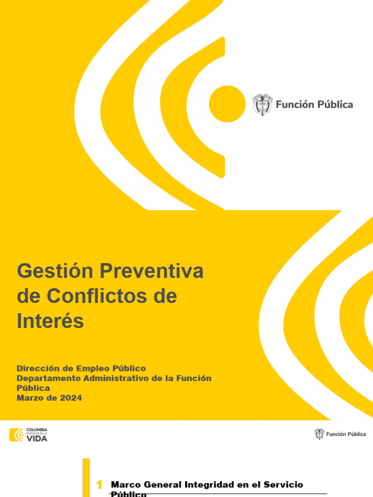 Presentacion Integridad Conflictos Interes | PDF | Moralidad | Comportamiento