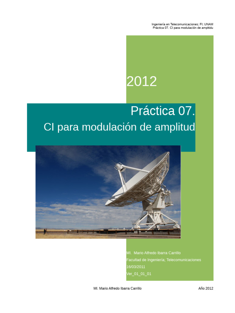 Contador Practica07 - lm1496 - v01 - 01 - 011 | PDF | Modulación ...