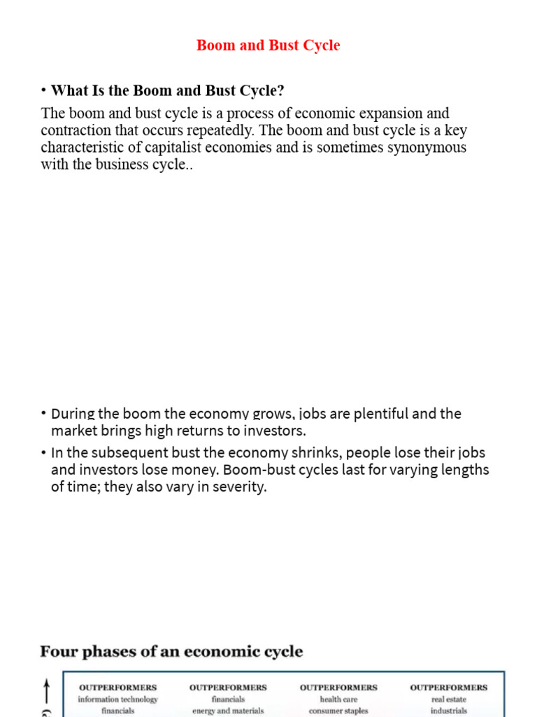 Economic Cycles Explained | PDF | Recession | Business Cycle