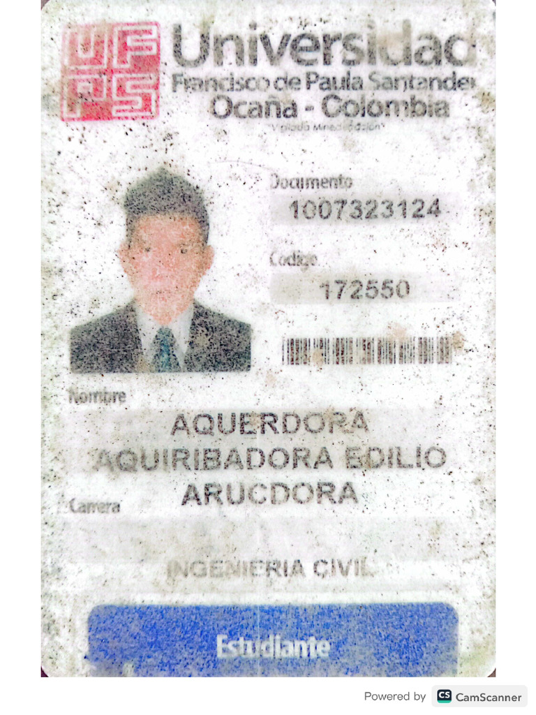 Carnet Estudiantil | PDF