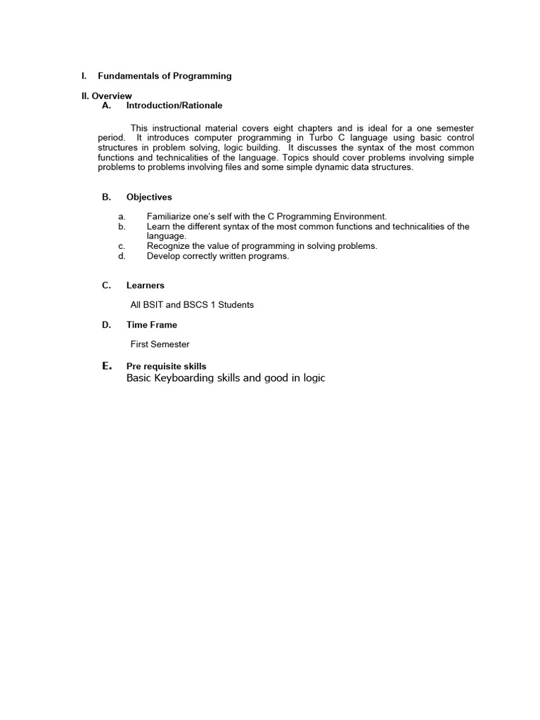 Chapter 1 And 2 Programming 1 Pdf Programming Computer Program