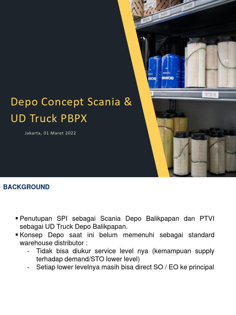 Materi Sosialisasi Depo Concept | PDF | Service Industries | Business Process