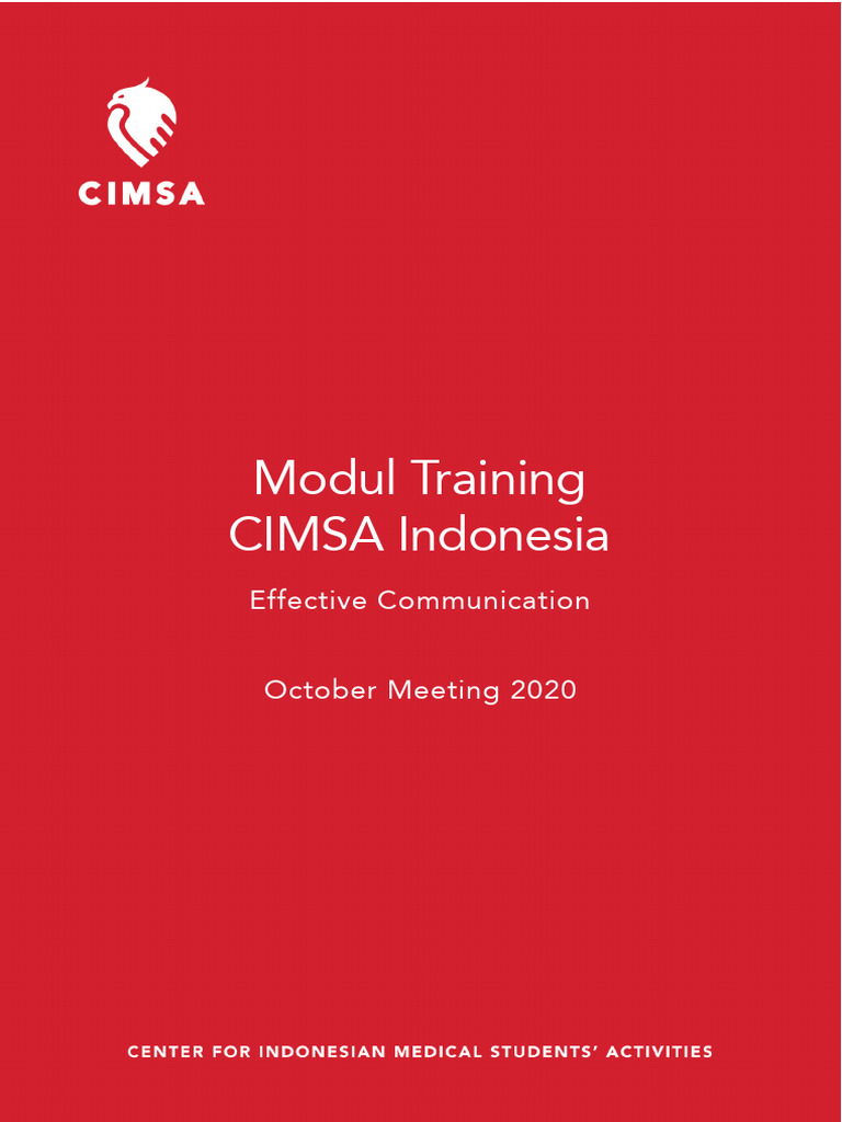 Modul Training - Effective Communication | PDF
