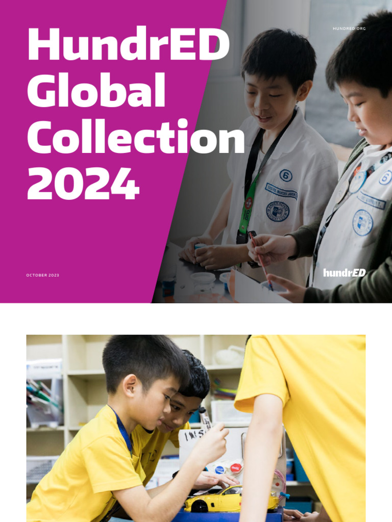 HundrED Global Collection 2024 Insights | PDF | Cost Of Living | Innovation
